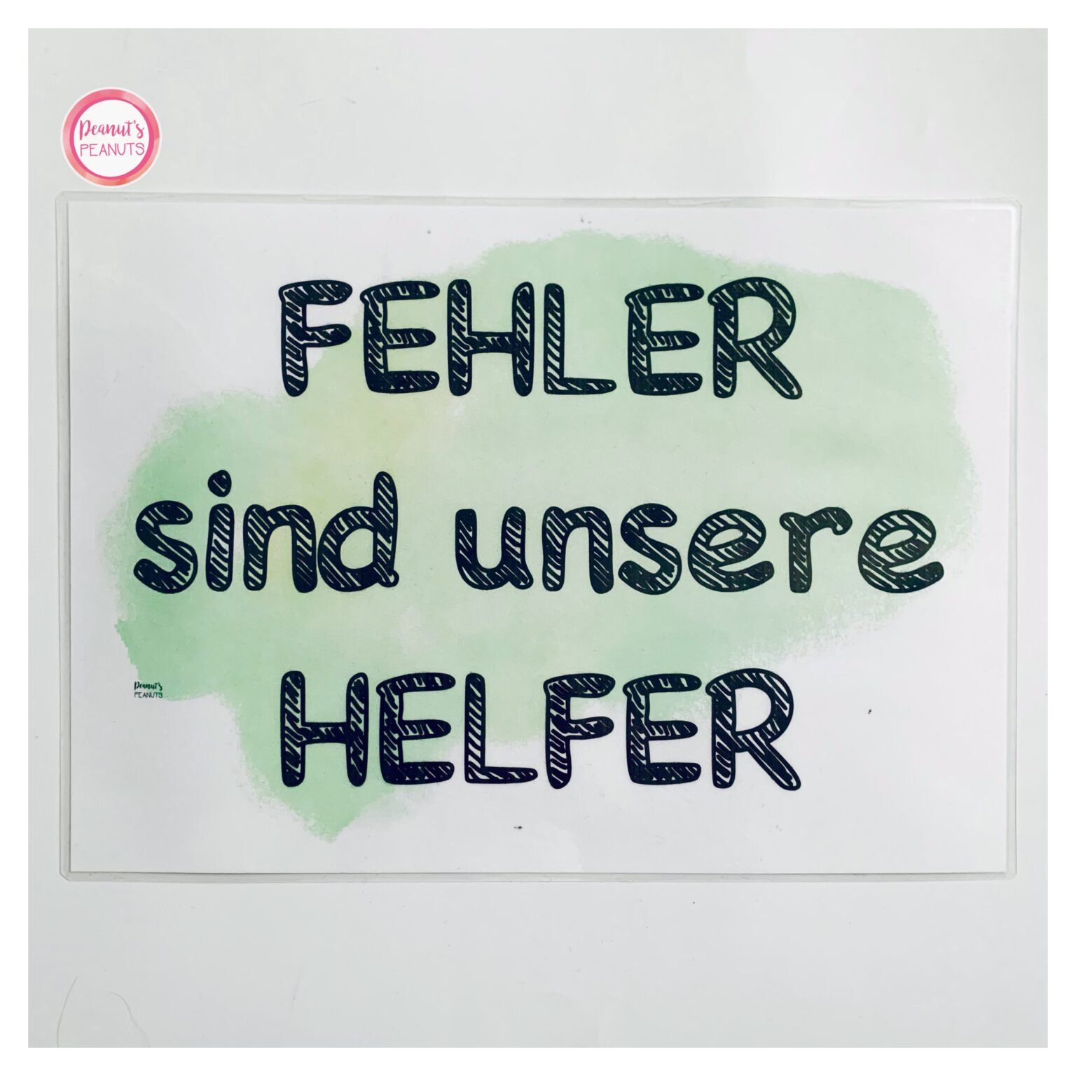 FEHLER sind unsere HELFER – Peanut's Peanuts